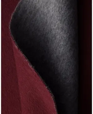 Prada Double Cashmere Scarf - Bordeaux/slate