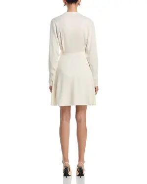 BOSS Dimkai Surplice Mini Dress