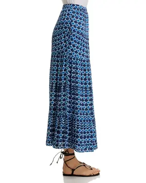 AREA STARS Fan Maxi Skirt