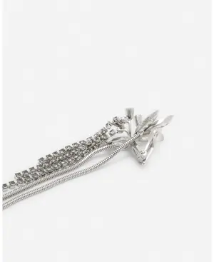 LANVIN Aede Crystal Earrings - Silver Crystal