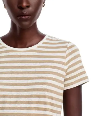 Majestic Filatures Striped Short Sleeve Tee
