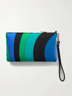 Emilio Pucci Printed Shell Clutch