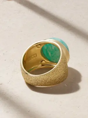 Carolina Bucci Downtown 18-karat Amazonite Ring