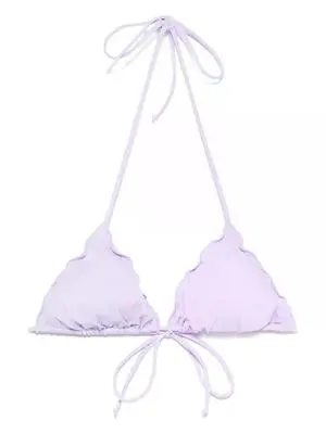 MC2 SAINT BARTH Sagittarius Halterneck Bikini Top - Purple