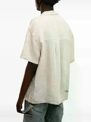 ONLY THE BLIND Botanical Linen Shirt