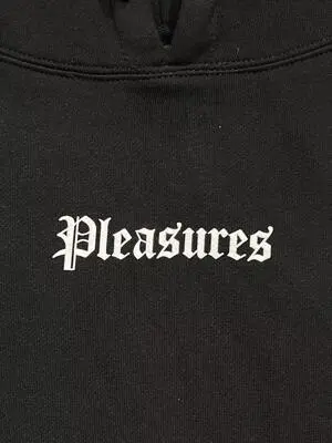 PLEASURES Logo-embroidered Hoodie