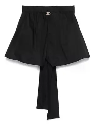 Liu Jo Draped-panel Shorts