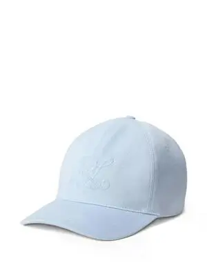Ralph Lauren Purple Label Logo-embroidered Cap - Blue