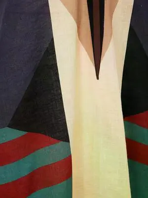 VOLANTIS Silk Midi Skirt