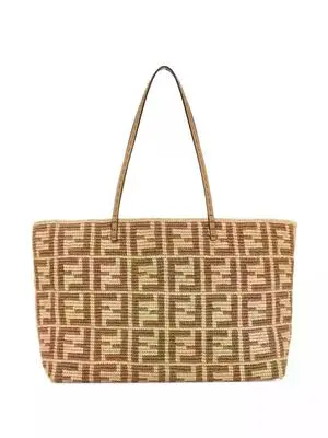 Fendi Embroidered Tote Bag