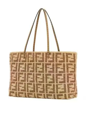 Fendi Embroidered Tote Bag