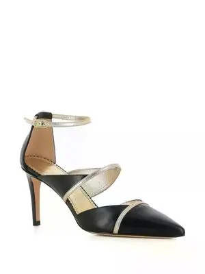 ANTONIO BARBATO MAESTRI VENEZIANI Cut-out Leather Pumps - Black