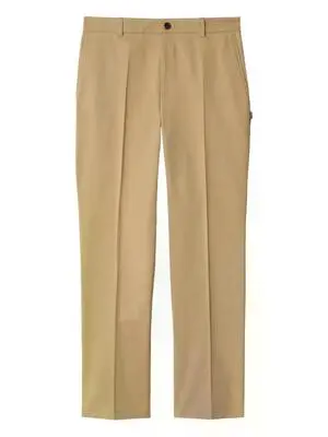 Burberry Straight Cotton Pants