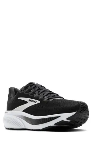 Brooks Ghost 17 Running Shoe Black/grey/white