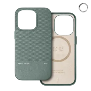 14TH & UNION Classic Case Iphone 16 - Slate Green Pro