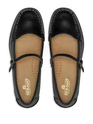 SEBAGO Leather Ballerina Shoes