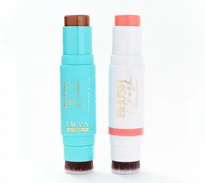 LWYA BY KIM GRAVEL Blush And Bronze Stick Duo - One-color