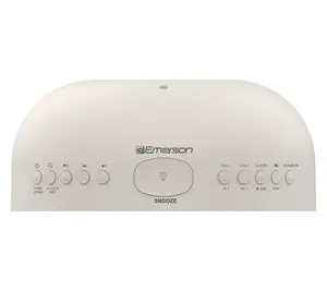 EMERSON Sunrise Smartset Alarm Clock With White Noise
