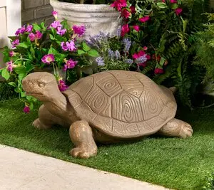 KIM GRAVEL HOME 26' Oversized Outdoor Lawn Turtle Kim Gravel - One-color