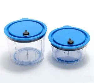 PREPOLOGY 4 Cup Pull Chop W/ Extra Container &attachments