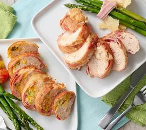 FAMILY FARMS 14-oz Bacon Wrapped Stuffed Chicken Breasts - One-color