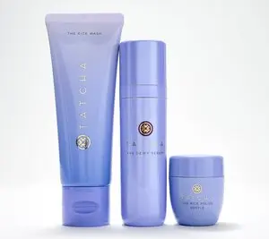 TATCHA Rice Wash, Dewy Serum, & Mini Gentle Rice Polish - One-color