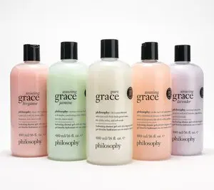 PHILOSOPHY State Of Grace 16oz Fragrance Shower Gel 5pc Collect - One-color