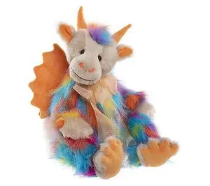 CHARLIE BEARS Rainbows End Plush Dragon - One-color