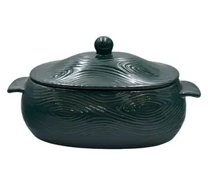 TEMP-TATIONS As Is Woodland 3-qt Covered Casserole - One-color