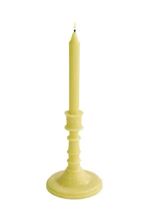 Loewe Honeysuckle Wax Candleholder Candlestick-shaped Candle, Honeysuckle Essence, Sweet Aroma, Delicate, Honeyed Notes - Na