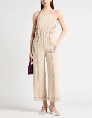 TRUSSARDI Cotton Lurex Jumpsuit