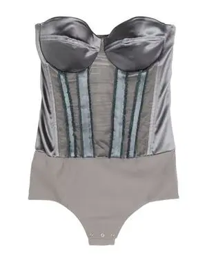 Elisabetta Franchi Satin Bodysuit