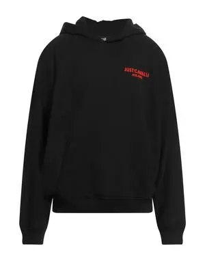 Just Cavalli Cotton Blend Hooded Sweatshirt