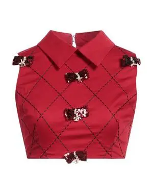 Elisabetta Franchi Geometric-print Top