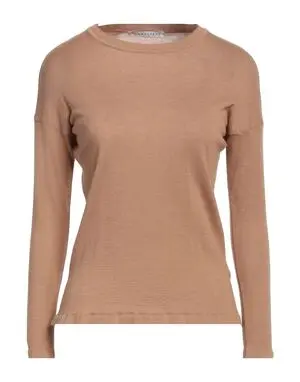 CARACTÈRE Knitted Crewneck Sweater - Beige