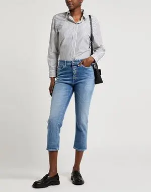 DONDUP Tapered Jeans In Cotton And Elastane