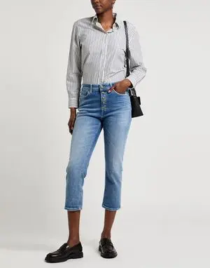 DONDUP Tapered Jeans In Cotton And Elastane