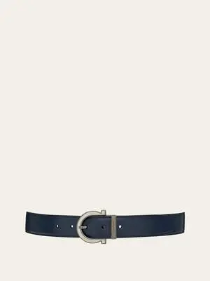 FERRAGAMO Reversible And Adjustable Belt - Blue