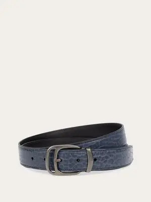 FERRAGAMO Reversible And Adjustable Belt - Blue