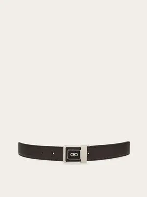 FERRAGAMO Reversible And Adjustable Belt - Brown