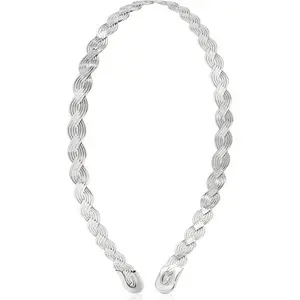 Ettika Regal Twist Headband - Silver