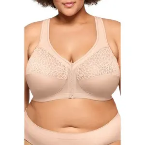 GLAMORISE Magiclift Racerback Bra - Cafe