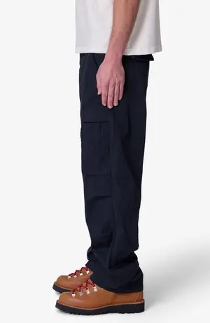 Mnml Ultra Baggy Ripstop Cargo Pants - Black