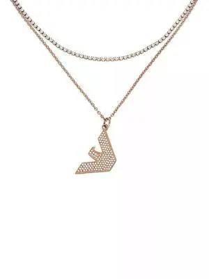 Emporio Armani Logo-charm Necklace
