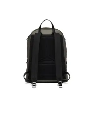 Prada Re-nylon And Saffiano Leather Backpack - Green