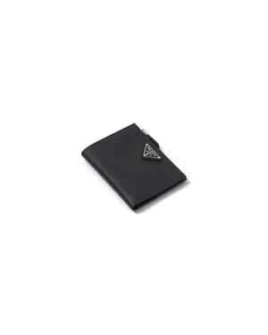 Prada Small Saffiano Leather Wallet - Black