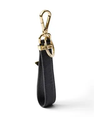 Prada Saffiano Leather Key Ring