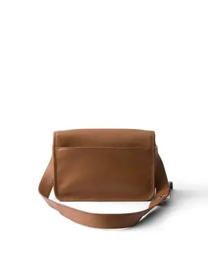 Prada Leather Shoulder Bag - Brown