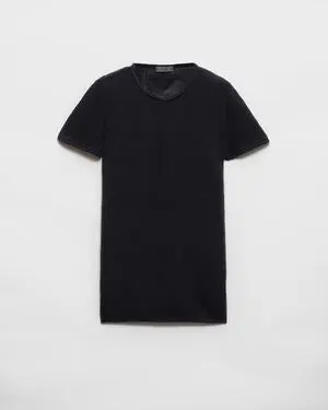 Prada Short-sleeved Cashmere Sweater