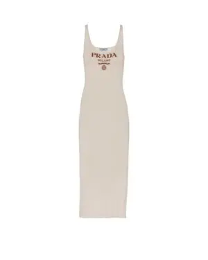 Prada Scoop Neck Day Dresses